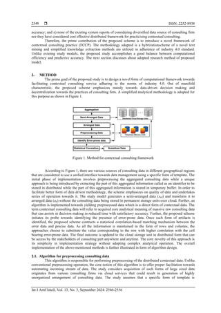 Framework for contextual consulting practices in adherence for decentralized data-driven ...
