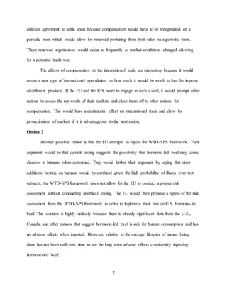 102453430 beef-hormones-gmo-case-study-final-draft | PDF