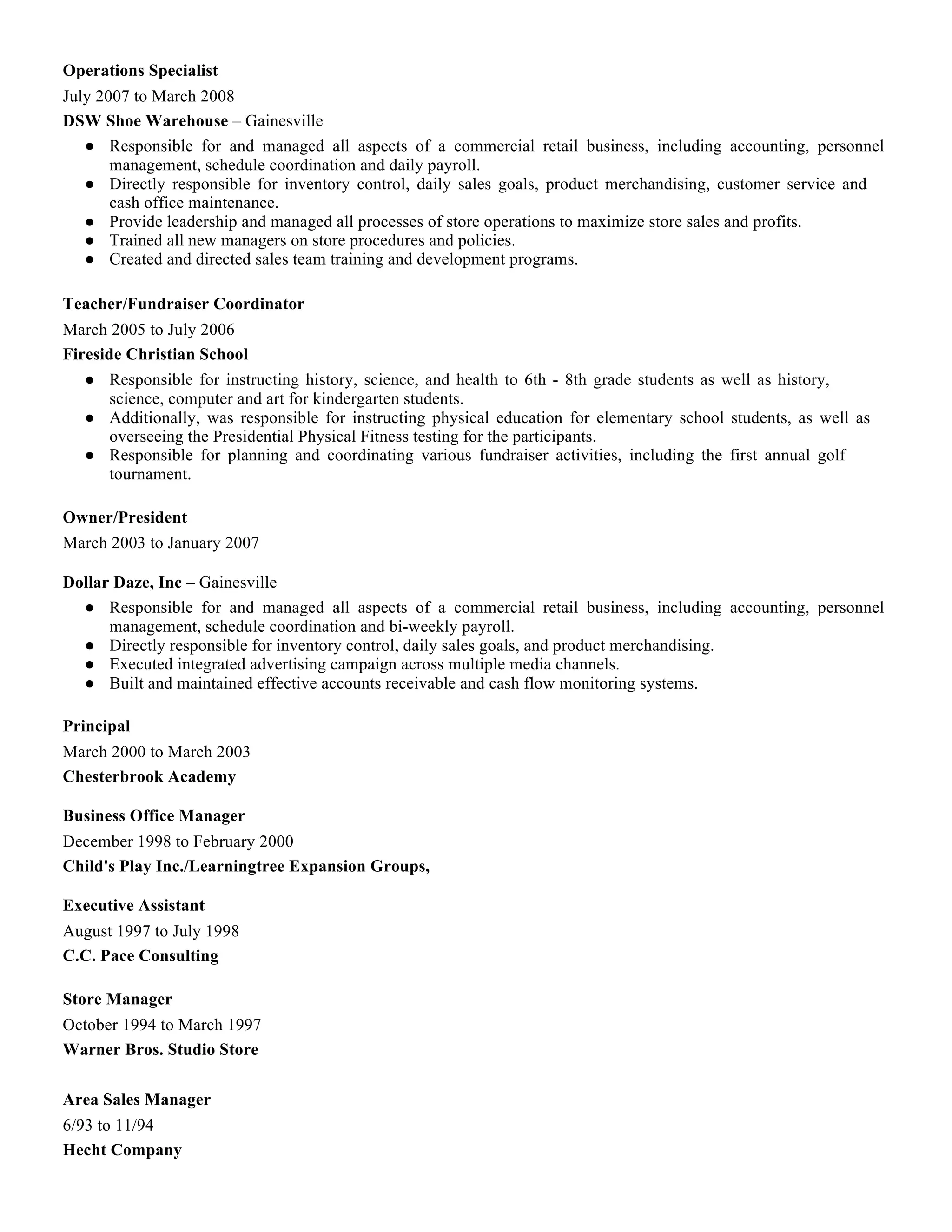 Jennifer_Edwards_Resume | PDF | Sales | Business