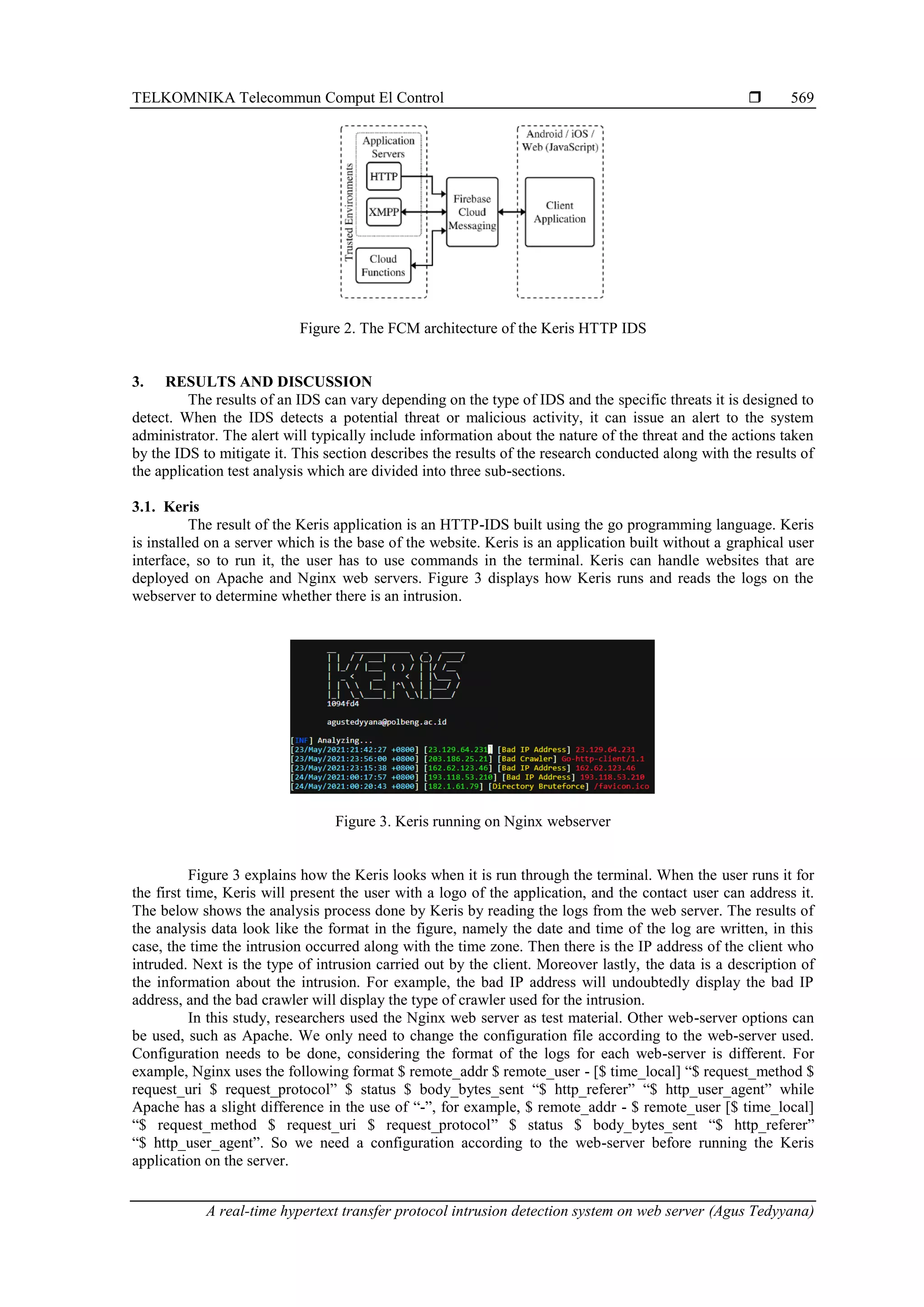 A real-time hypertext transfer protocol intrusion detection system on web server | PDF