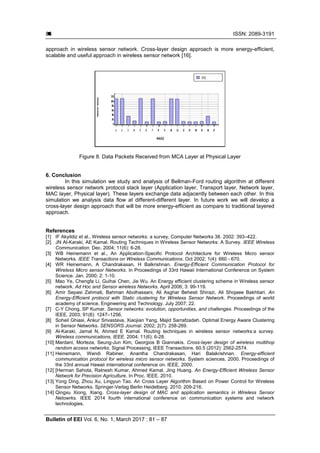 Data Flow in Wireless Sensor Network Protocol Stack by using Bellman-Ford Routing Algorithm | PDF