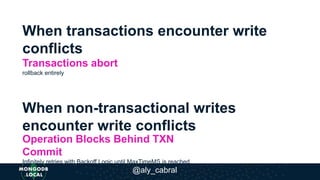 MongoDB.local Austin 2018: How and When to Use Multi-Document Distributed Transactions | PPTX ...