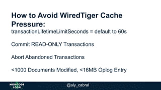 MongoDB.local Austin 2018: How and When to Use Multi-Document Distributed Transactions | PPTX ...