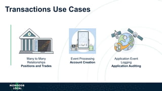 MongoDB.local Austin 2018: How and When to Use Multi-Document Distributed Transactions | PPTX ...