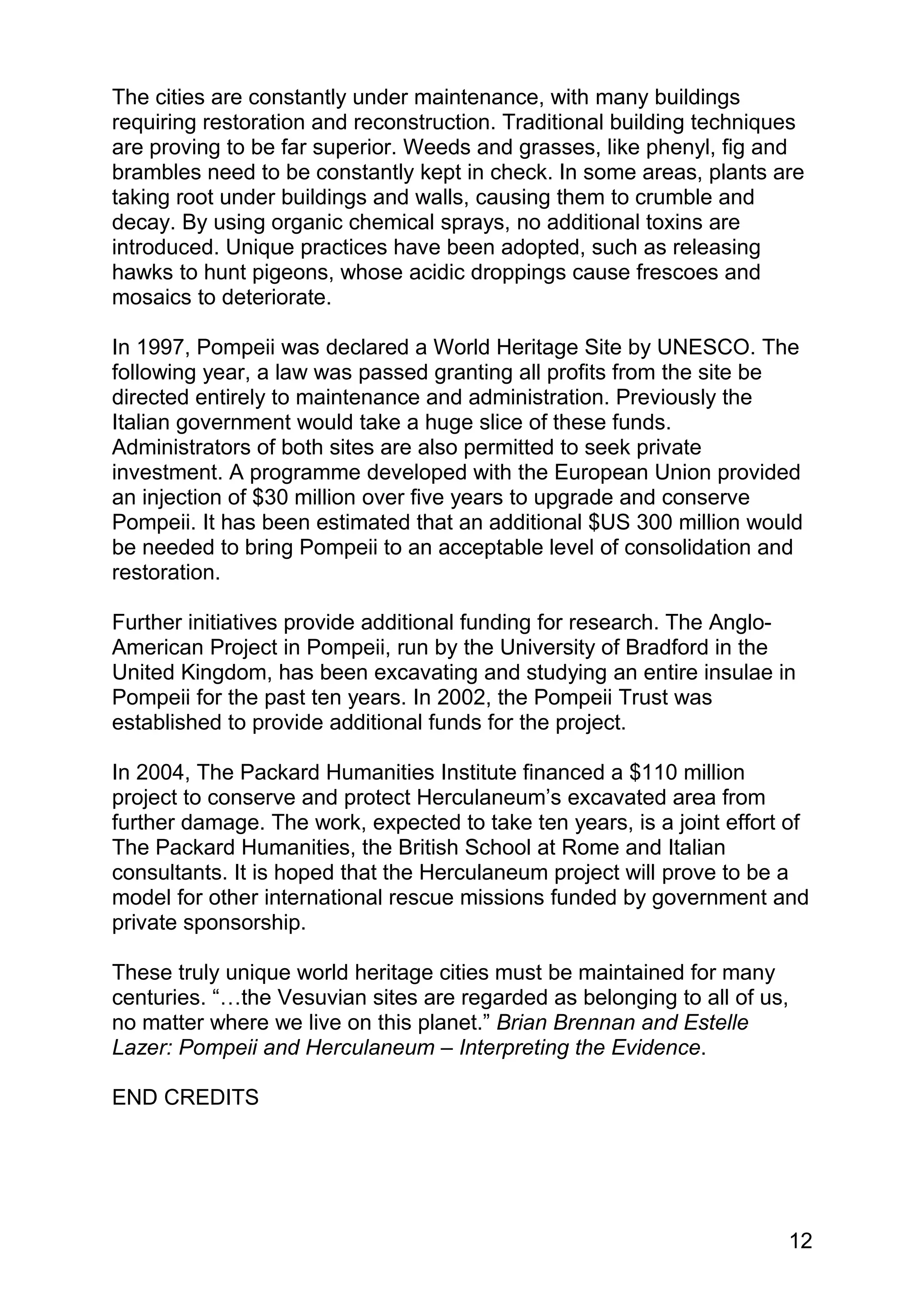 InvestigatingThePastScript | PDF