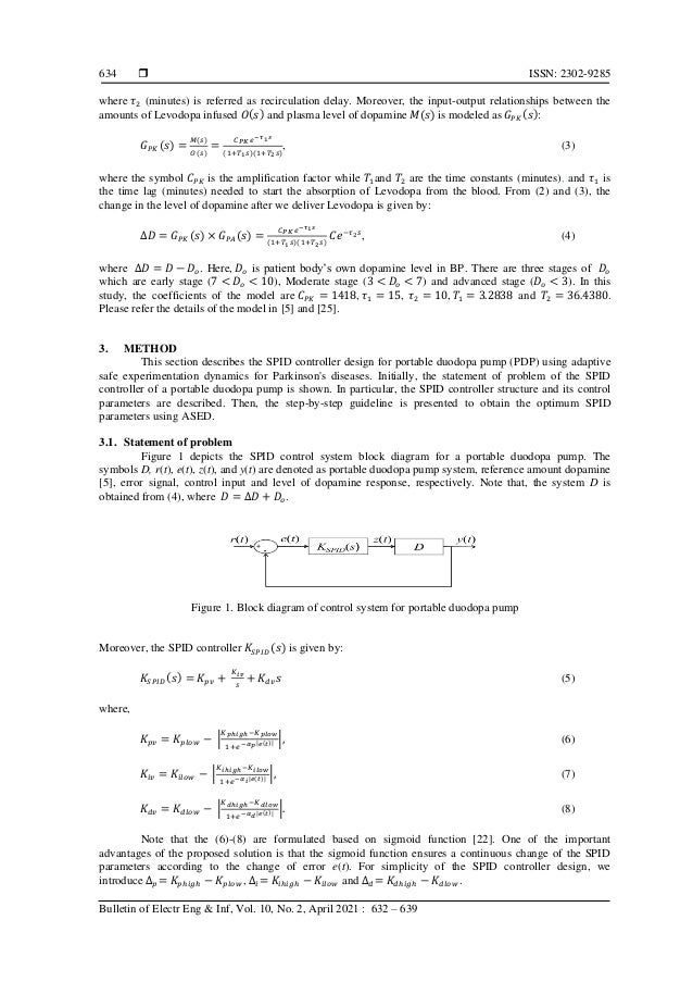 Sigmoid Pid Based Adaptive Safe Experimentation Dynamics Algorithm Of Portable Duodopa Pump For