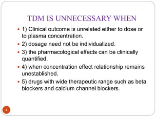 Therapeutic drug monitoring PHARMACY sAA.ppt