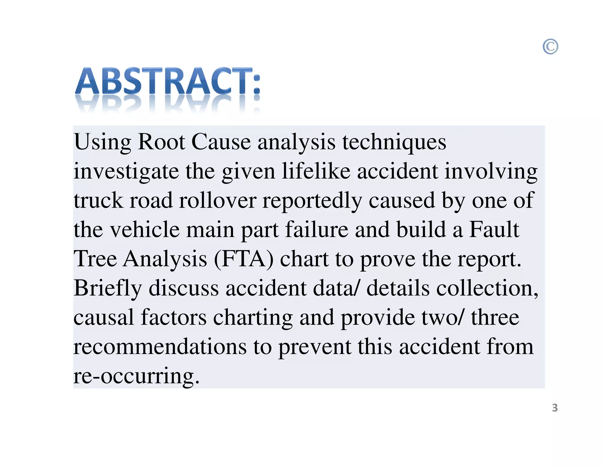 102614 Root Cause Analysis using Fault Tree Analysis (FTA) Technique | PDF