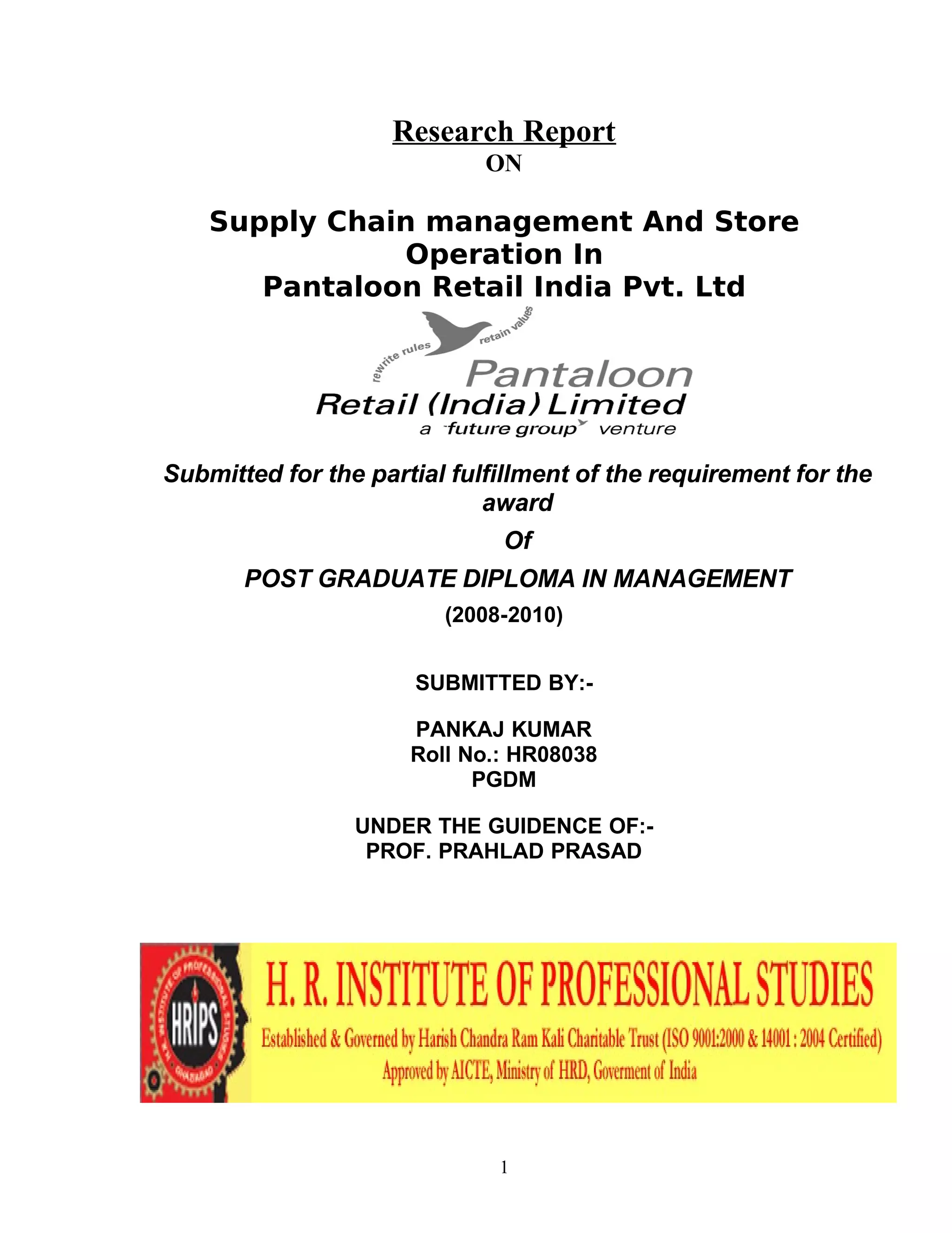 102637525 supply-chain-management-and-store-operation-in-pantaloon ...