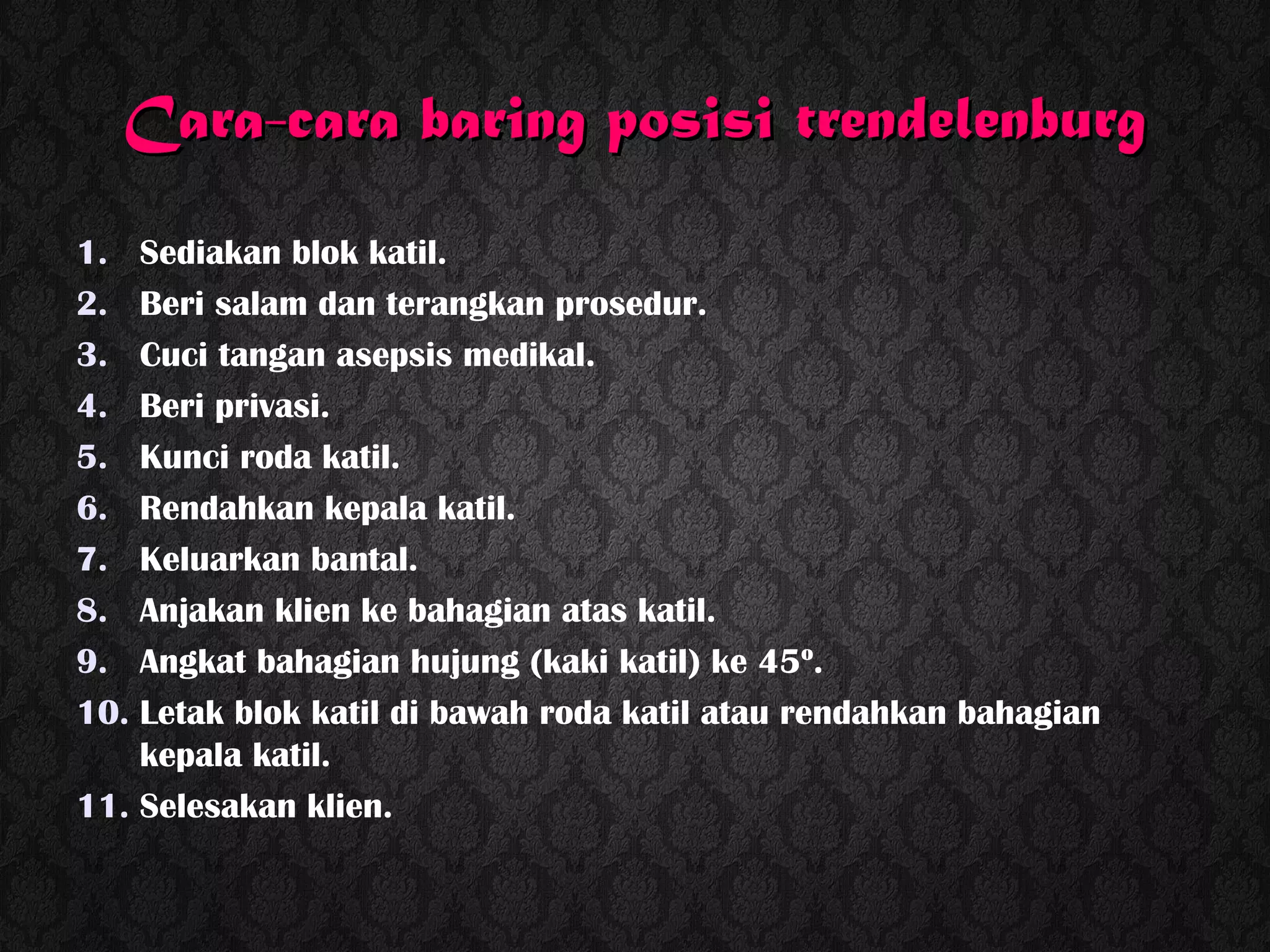 cara mengangkat pesakit | PPT