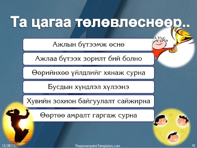 Цаг төлөвлөлт