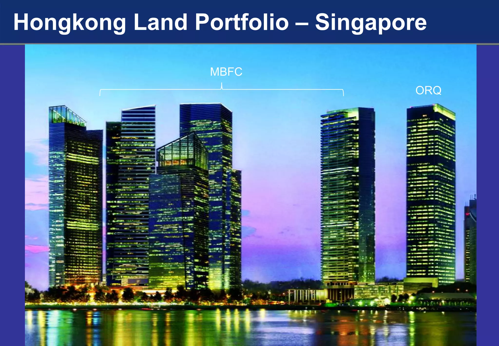 Hongkong Land Portfolio (Clement Lau) - ULI fall meeting - 102711 | PPTX