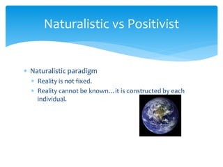 Qualitative Research Methods and Strategy | PPT