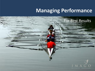 Performance Management Presentation Ppt