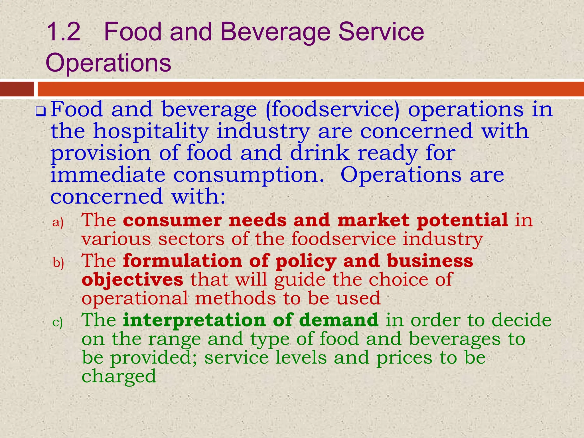 INTRODUCTION TO FOOD & BEVERAGE SERVICE.ppt