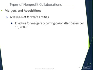Nonprofit Collaborations - Brian Broadbent and Brandon Miller | PPT