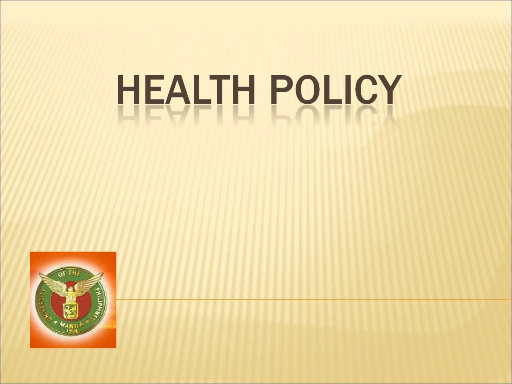 introduction-to-health-policy | PPT