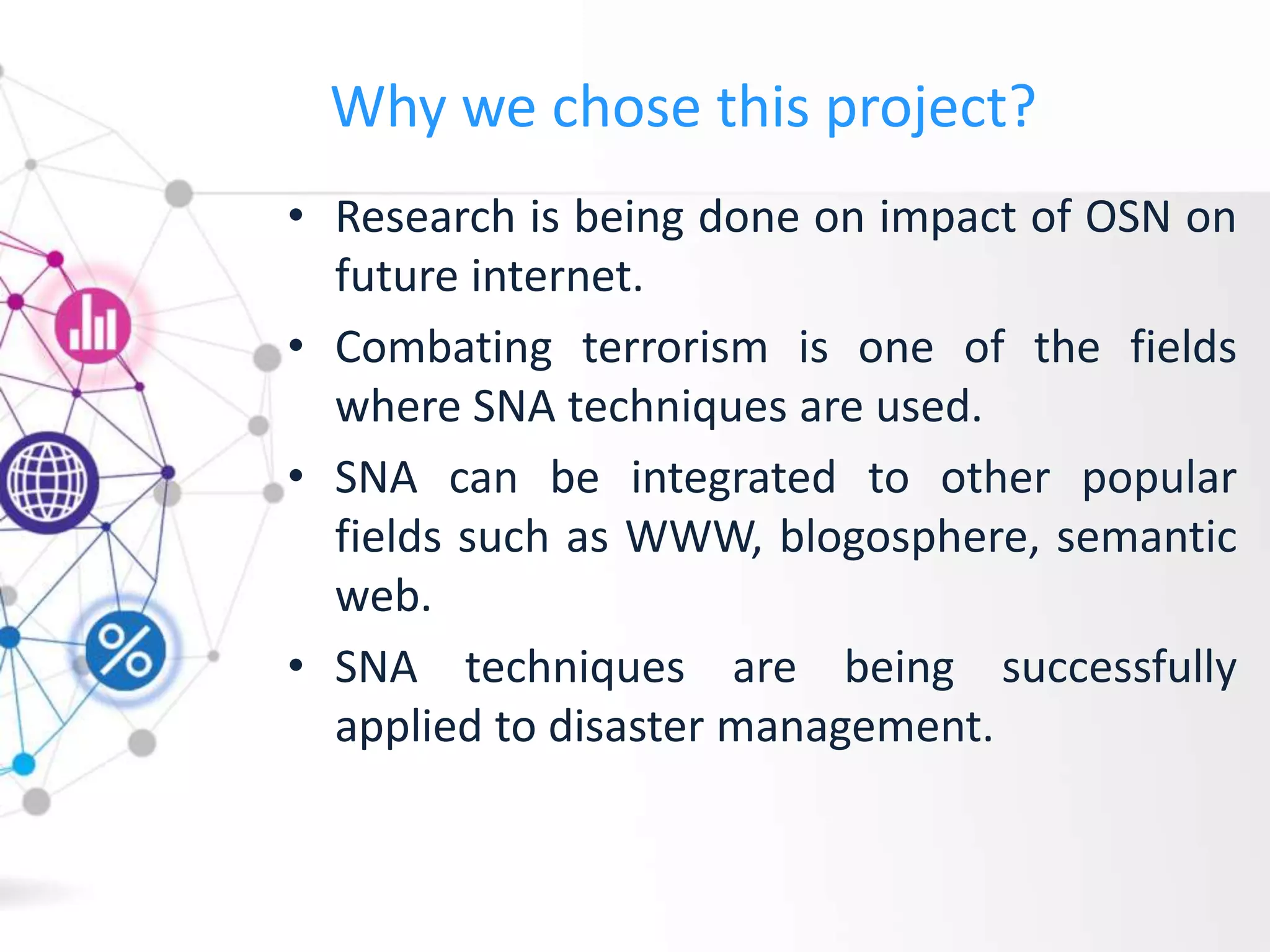Social Network Analysis (SNA) 2018 | PPTX | Social Networking | Internet