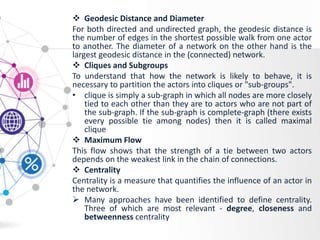 Social Network Analysis (SNA) 2018 | PPTX