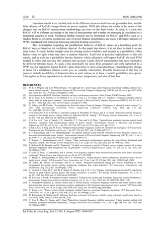 Uncertainty model for rate of change of frequency analysis with high ...