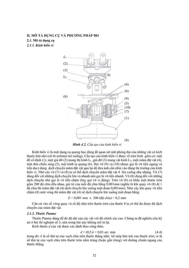 TÀI LIỆU HƯỚNG DẪN THÍ NGHIỆM VẬT LÝ ĐẠI CƯƠNG ĐIỆN-TỪ VÀ QUANG_10294612052019 | PDF