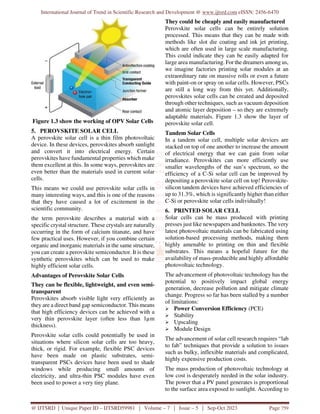 Advance Solar Cells and Printed Solar Cell A Review | PDF