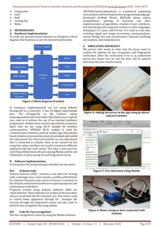A Secure IoT Enabled Smart Home System | PDF