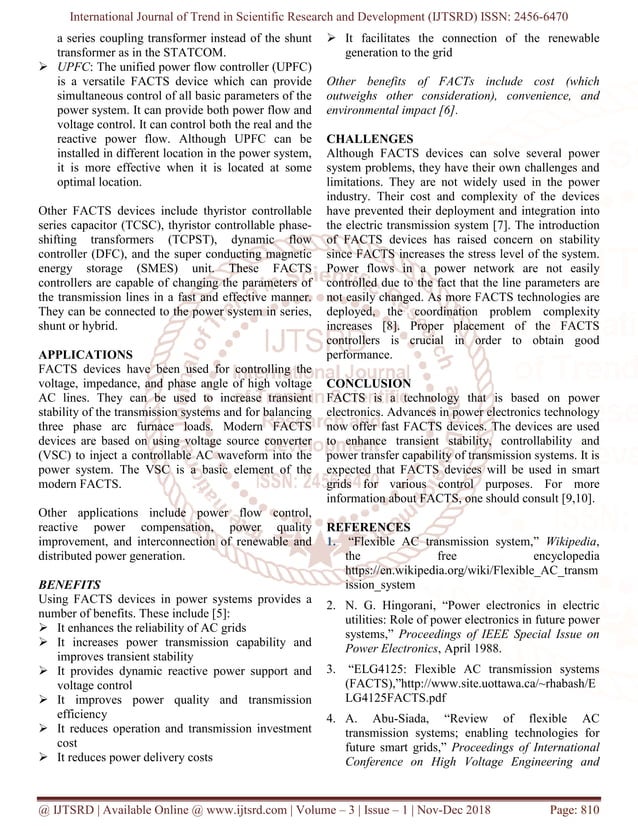 Flexible Alternating Current Transmission Systems | PDF | Computer Networking | Computing