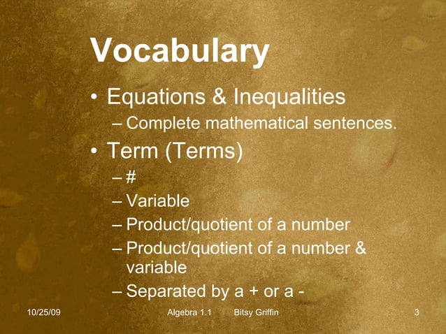 102 Identify & assign Variable Lesson | PPT 102 Identify & assign Variable Lesson | PPT