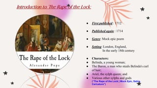 Obsession for Beauty in 'The Rape of The Lock': Significance in Modern ...
