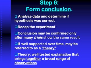 102scimethodnotes revised | PPTX