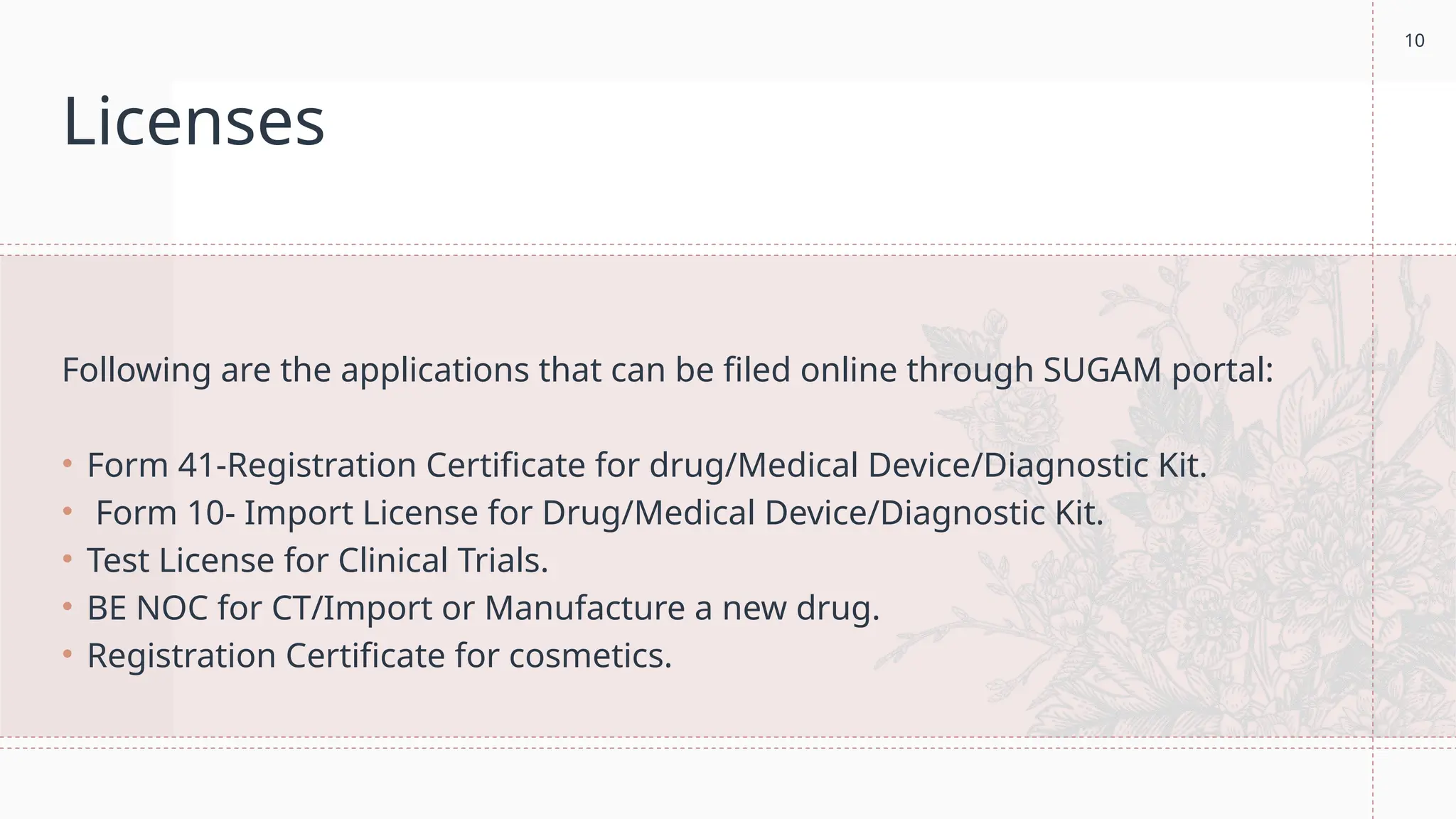 Sugam Portal Of CDSCO | PPTX