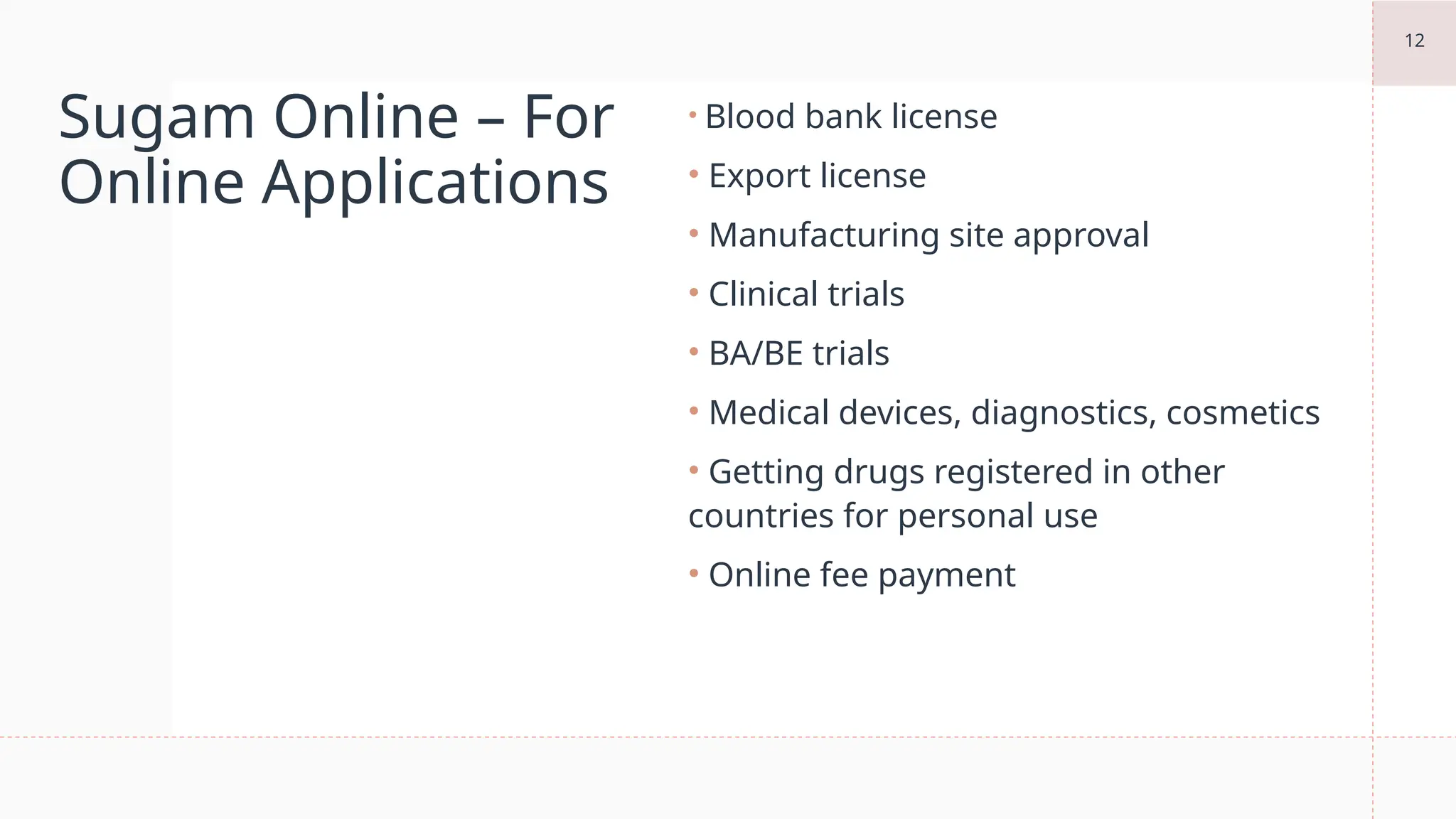 Sugam Portal Of CDSCO | PPTX