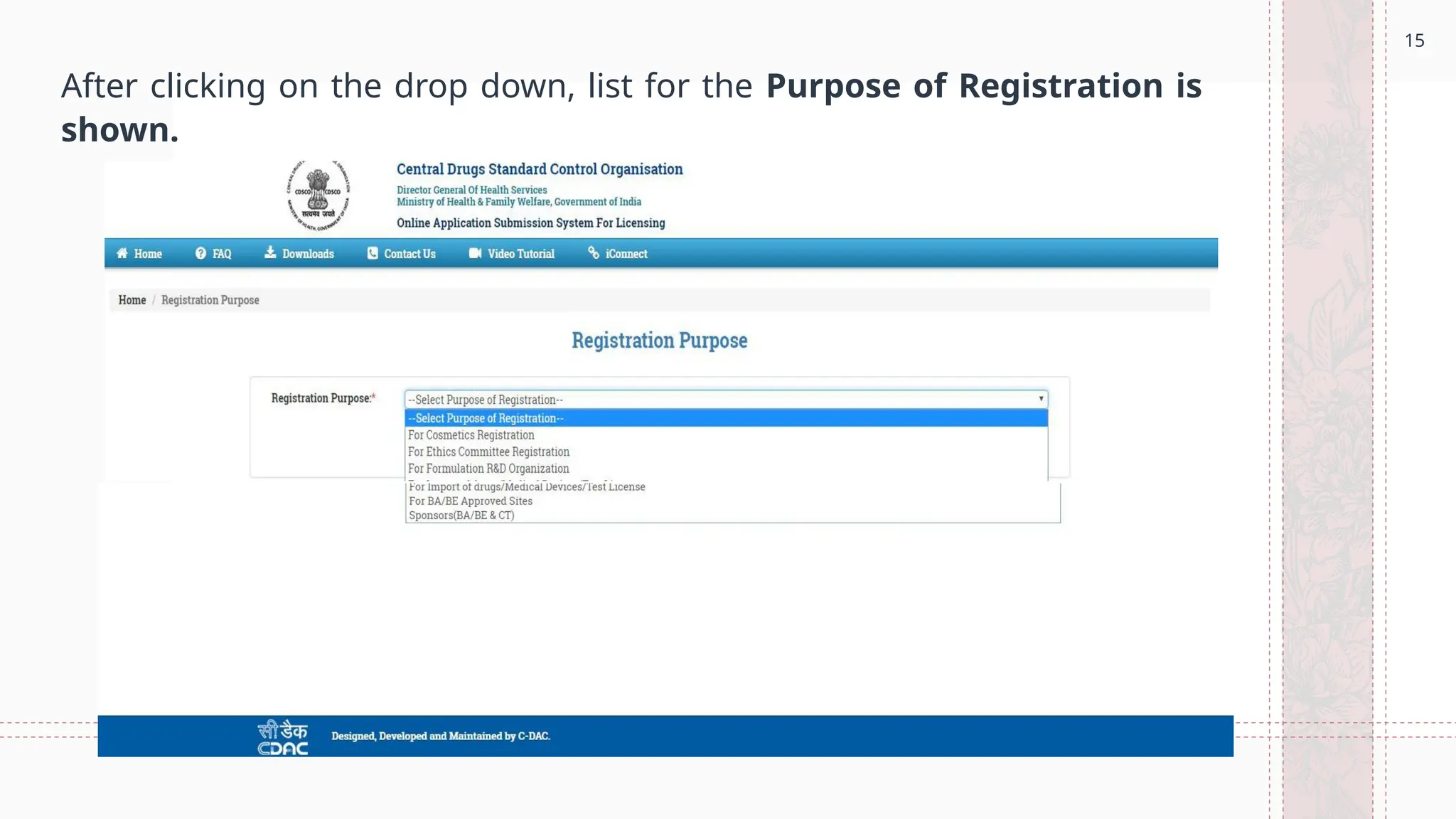 Sugam Portal Of CDSCO | PPTX