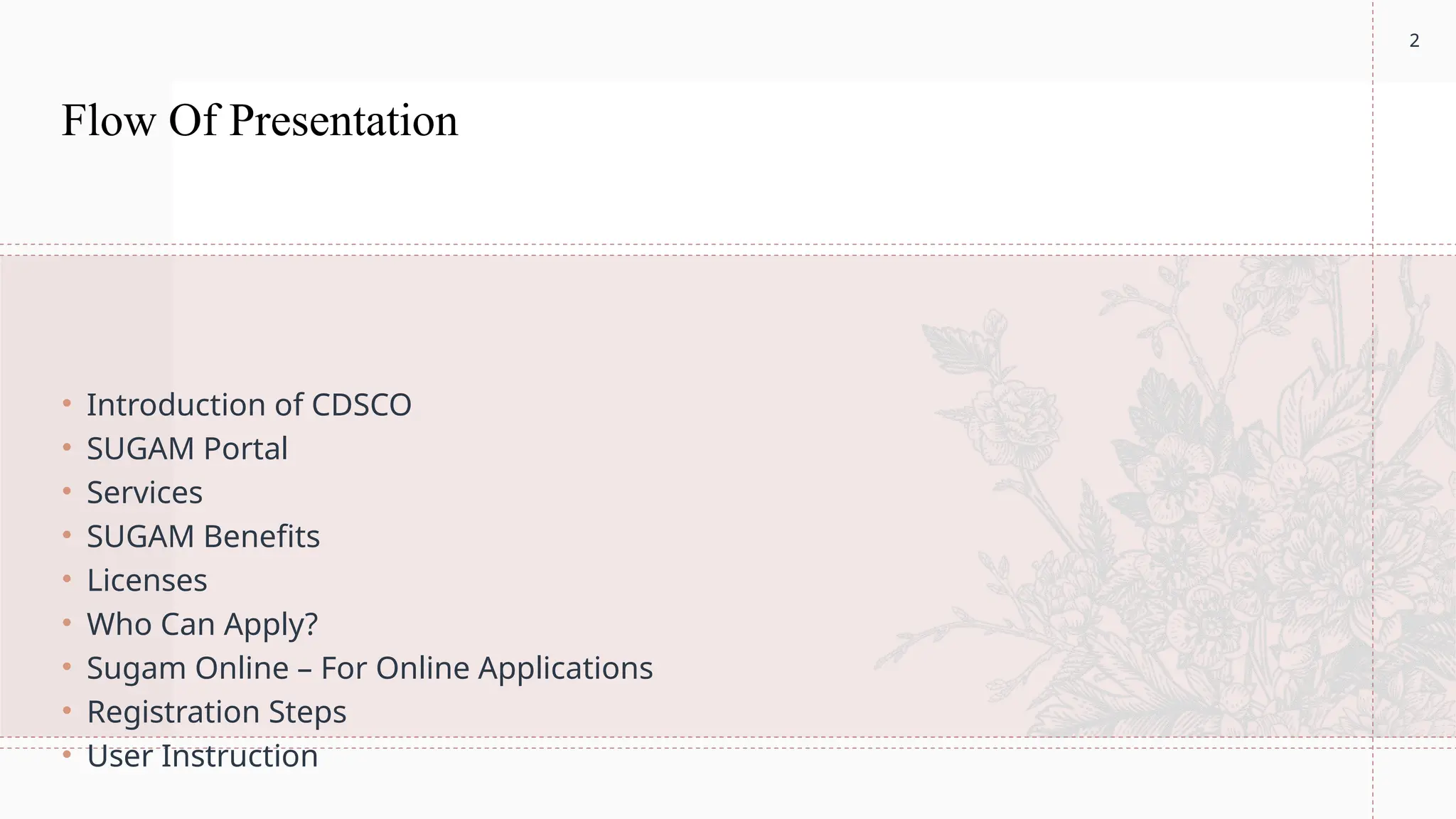 Sugam Portal Of CDSCO | PPTX