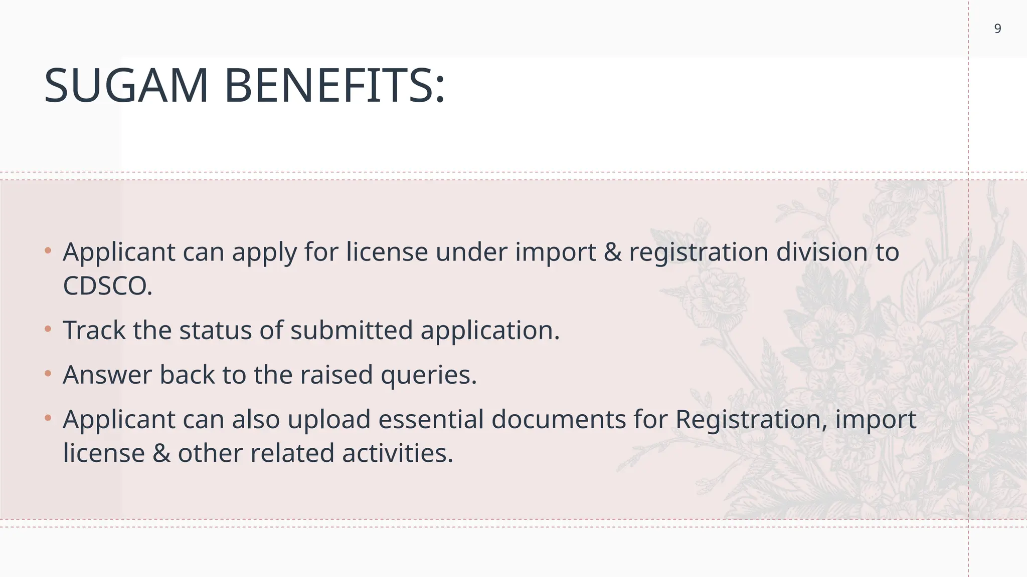 Sugam Portal Of CDSCO | PPTX