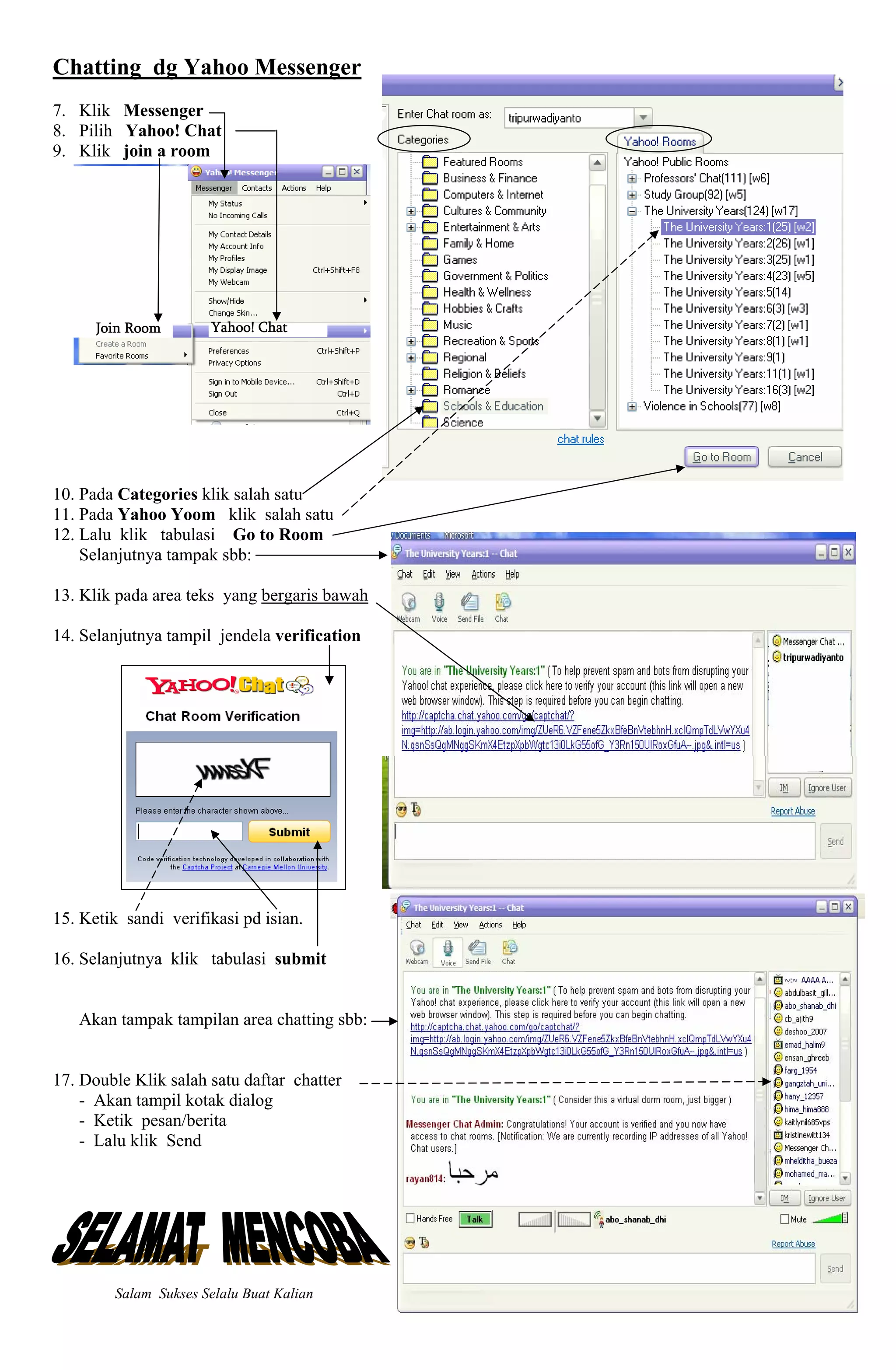 102 tutorial yahoo messenger | PDF