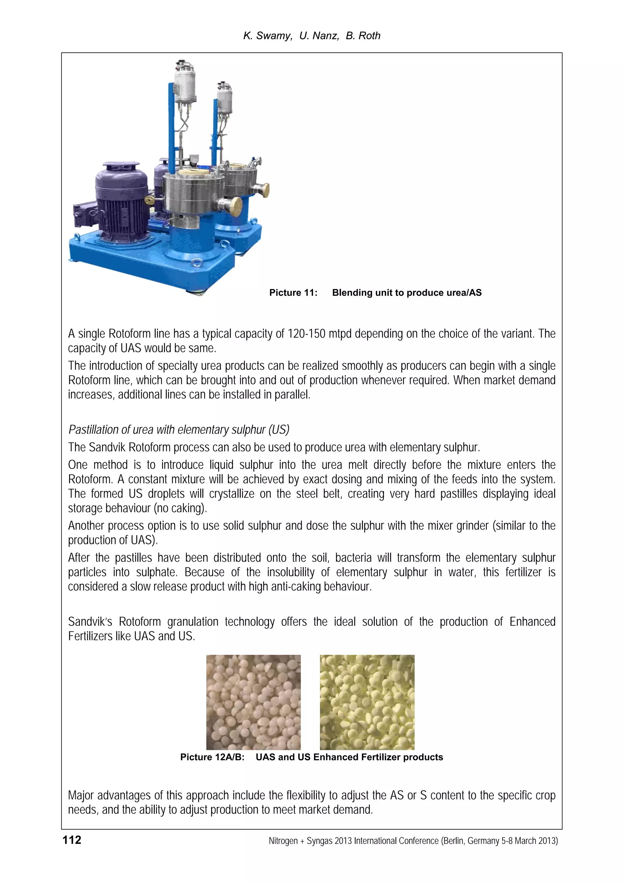 Technical paper on Enhansed fertilizers U+AS and U+S Page 103 116 ...