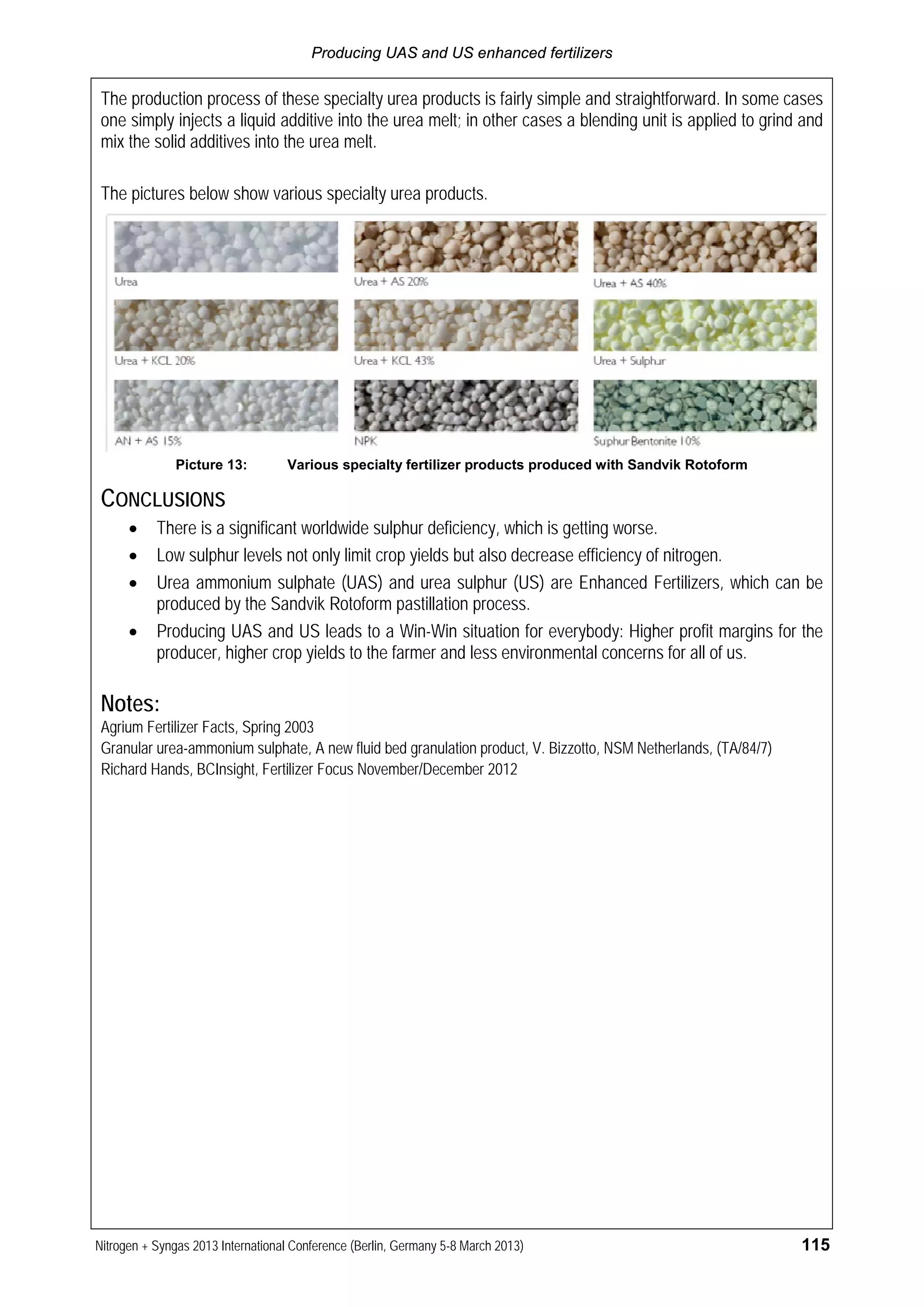 Technical paper on Enhansed fertilizers U+AS and U+S Page 103 116 ...