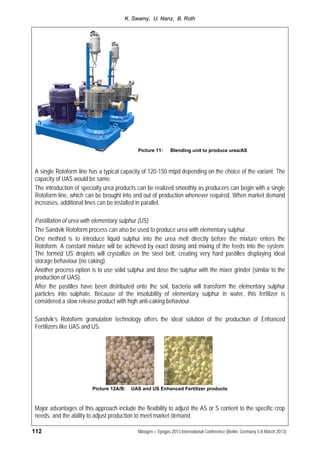 Technical paper on Enhansed fertilizers U+AS and U+S Page 103 116 ...