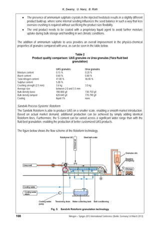 Technical paper on Enhansed fertilizers U+AS and U+S Page 103 116 ...