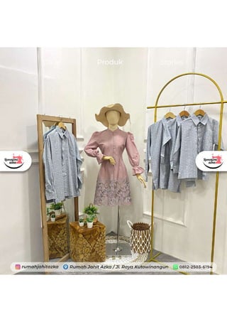 Custom Baju Couple Sarimbit Keluarga Rumah Jahit Azka | PDF