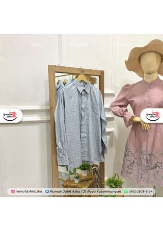 Custom Baju Couple Sarimbit Keluarga Rumah Jahit Azka | PDF