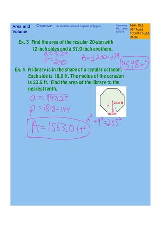 10-3 and 10-5 Areas of Regular Polygons.pdf