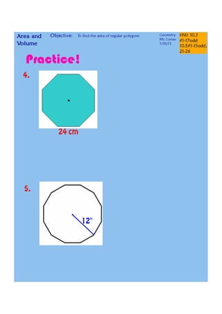 10-3 and 10-5 Areas of Regular Polygons.pdf