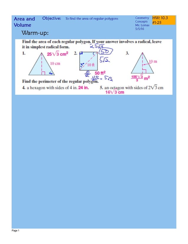 10-3 Areas of Regular Polygons Concepts.pdf
