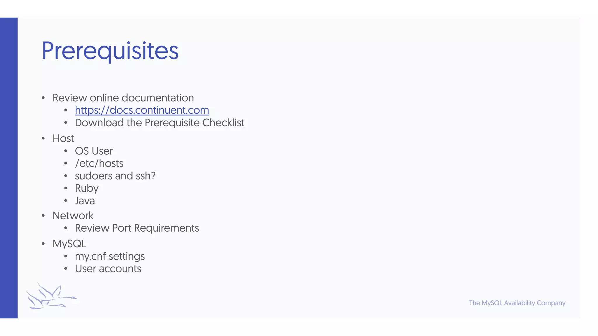 Training Slides 103 Basics Simple Tungsten Clustering Installation Ppt