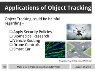 Multi Object Tracking | Presentation 1 | ID 103001 | PPTX | Technology ...
