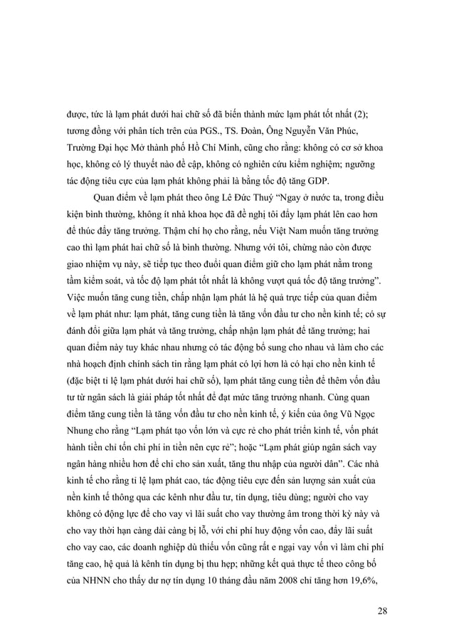 TIỂU LUẬN LẠM PHÁT Ở VIỆT NAM THỰC TRẠNG VÀ GIẢI PHÁP_10302212052019 | PDF