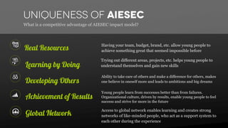 Leadership Model of AIESEC | PPT